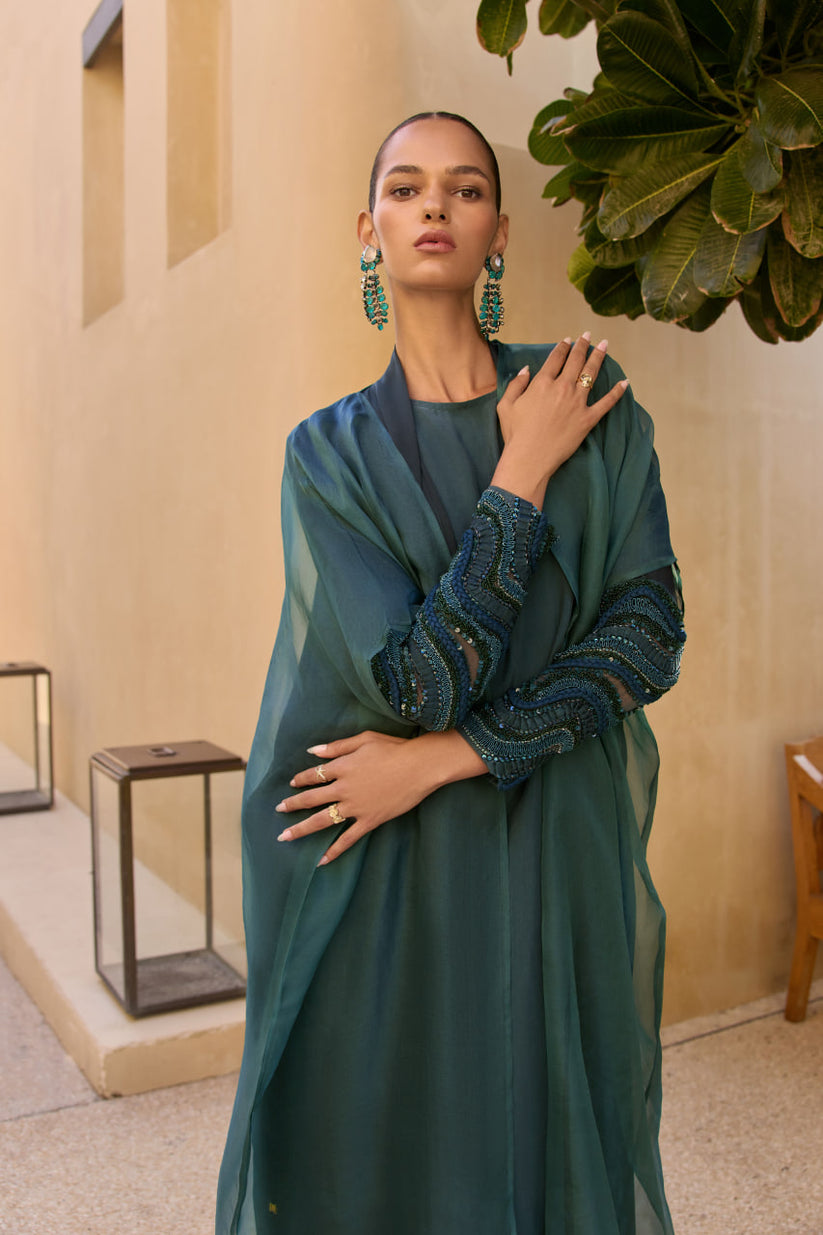 Emerald Gem Abaya